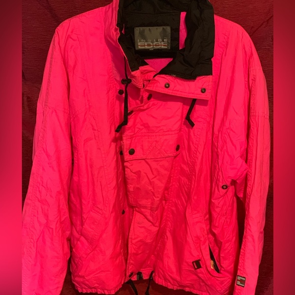 Inside Edge | Jackets & Coats | Inside Edge Hot Pink Windbreaker | Poshmark
